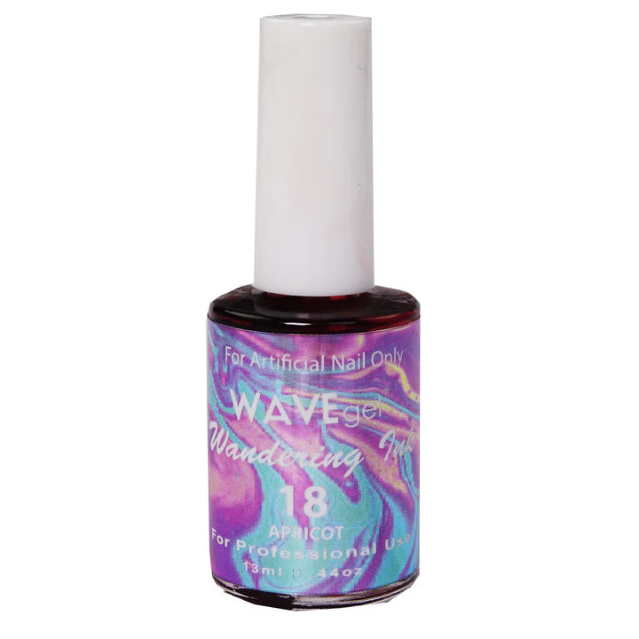 WAVEGEL WANDERING INK #18 Apricot – Oz Nails & Beauty Supply