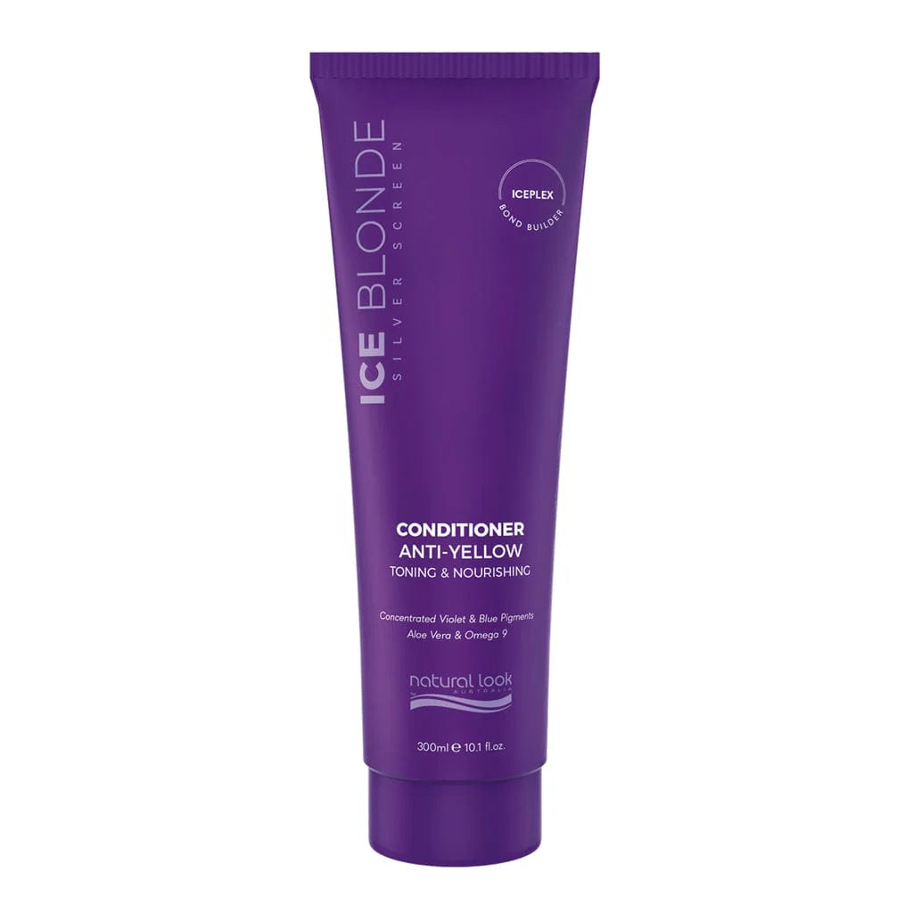 Natural Look - Ice Blonde Anti- Yellow Conditioner - 300ml – Oz Nails ...
