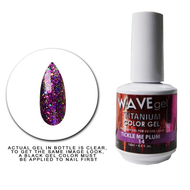 WAVEGEL Titanium Gel # 14 - Tickle Me Plum – Oz Nails & Beauty Supply