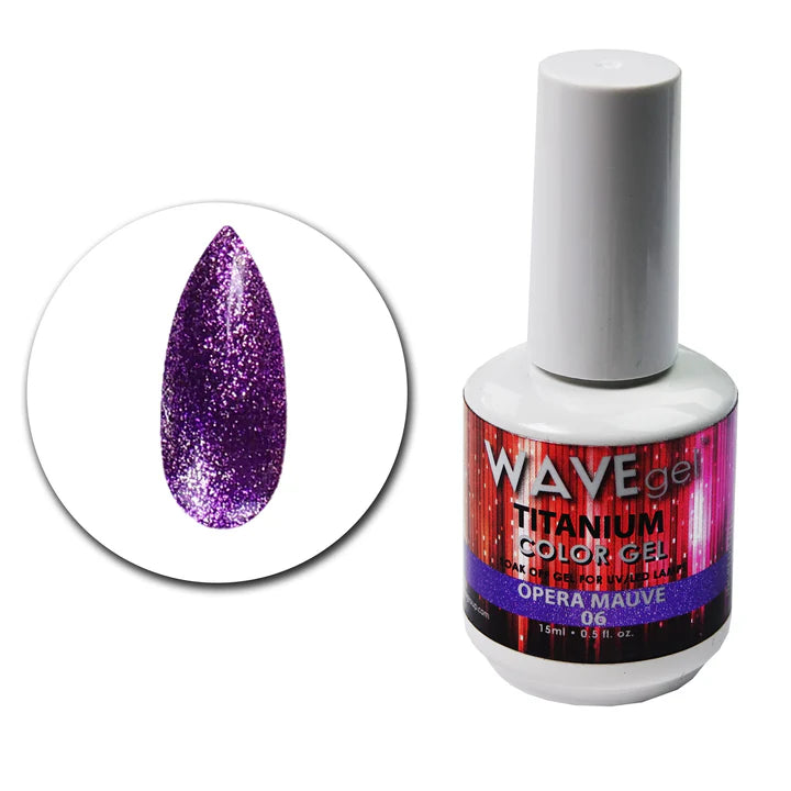 WAVEGEL Titanium Gel # 6 - Opera Mauve – Oz Nails & Beauty Supply