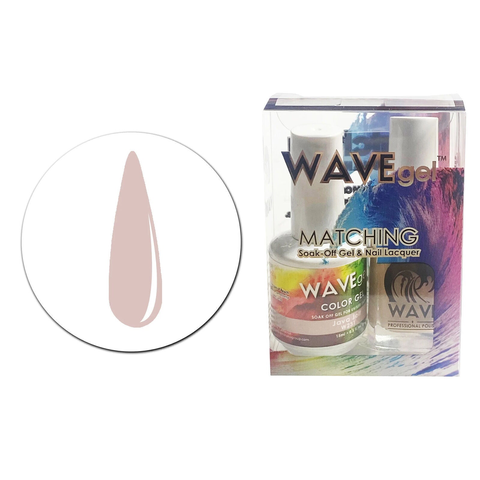 #231 - Wave Gel Duo - Java Jolt – Oz Nails & Beauty Supply