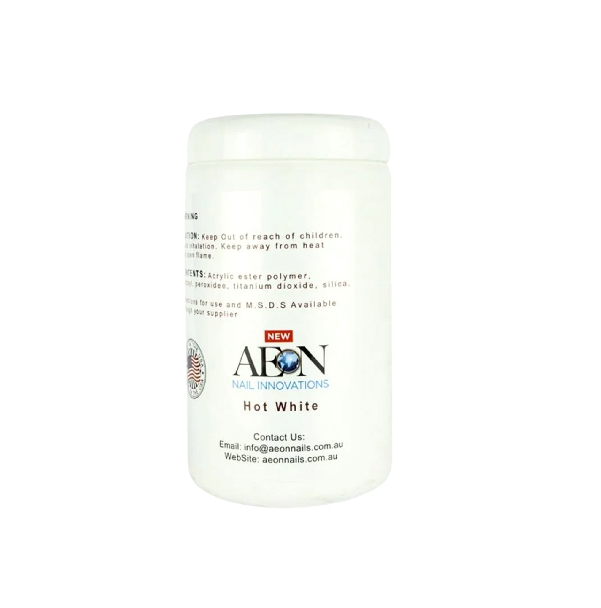 AEON Hot White Acrylic Powder – Oz Nails & Beauty Supply