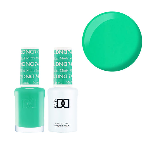 #742 DND Minty Mint – Oz Nails & Beauty Supply