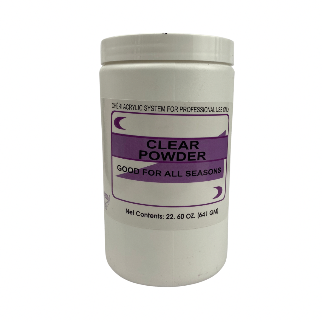 Cheri Acrylic Powder - Clear – Oz Nails & Beauty Supply
